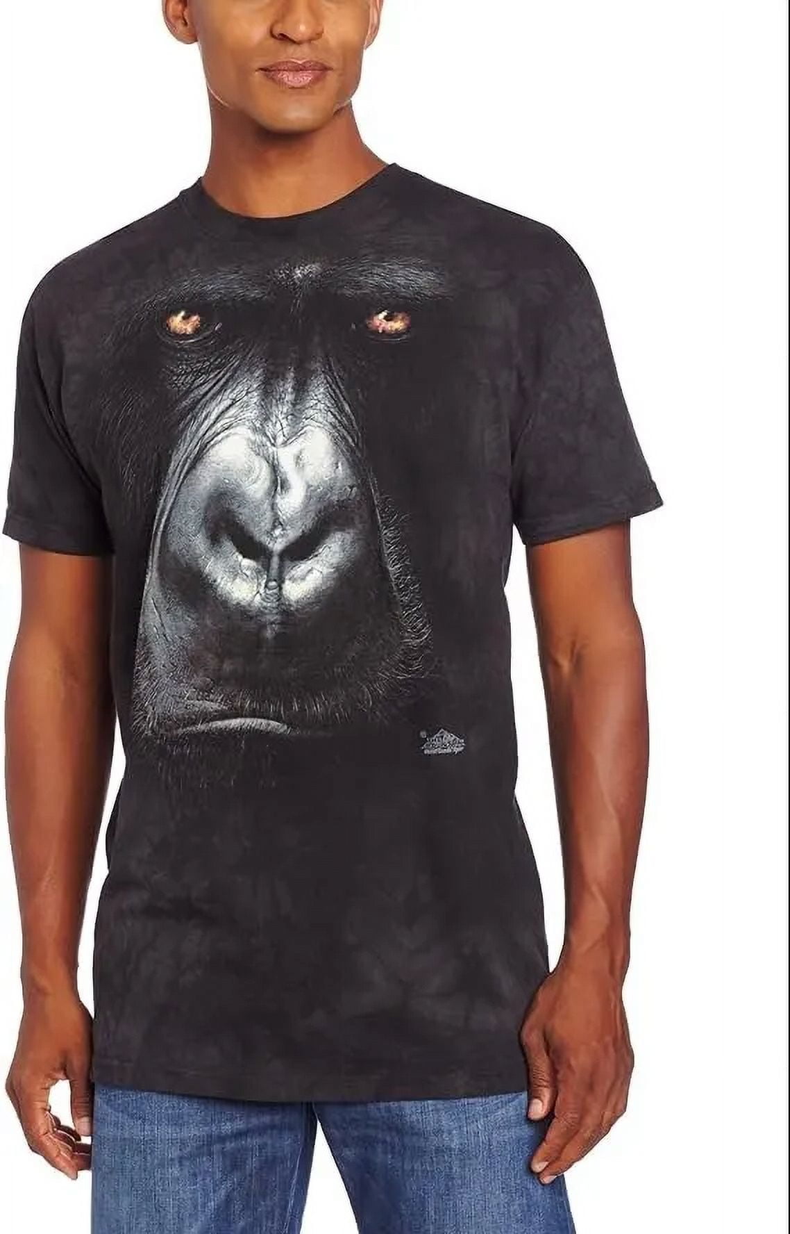 The Mountain Adult Cotton T-Shirt Relaxed Fit 10-2052 In-The-Mist ...