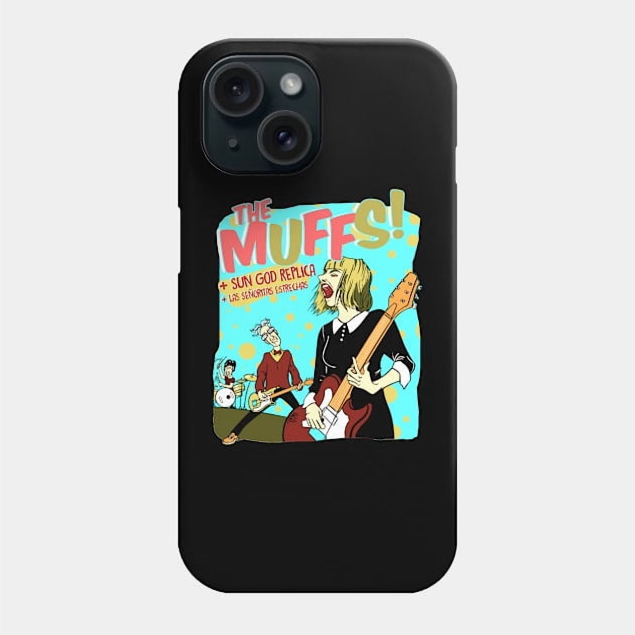 The Muffs Punk Rock Band Retro Logo Protective Cover for iPhone 11–17 ...