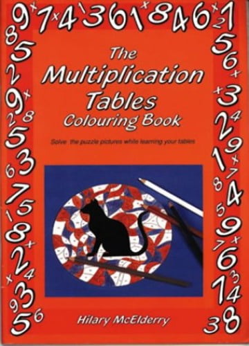 Pre-Owned The Multiplication Tables Colouring Book: Solve the Puzzle ...