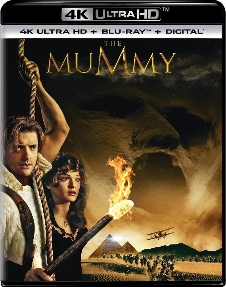 The_Mummy_(1999)_4K_UHD_Bluu*_ray_Brendan_Fraser_|_Book_It - Walmart.com