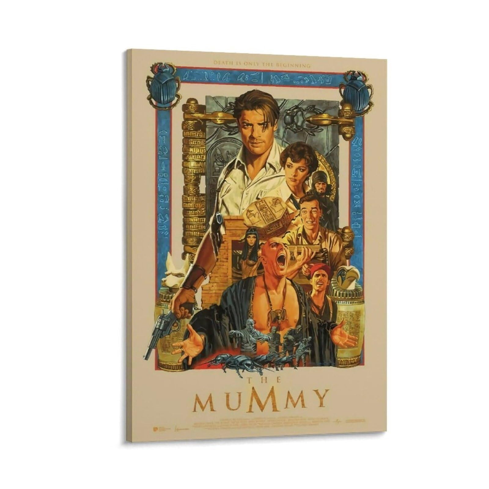 The Mummy 1999 Movie Poster Home Living Room Wall Decorative Art ...