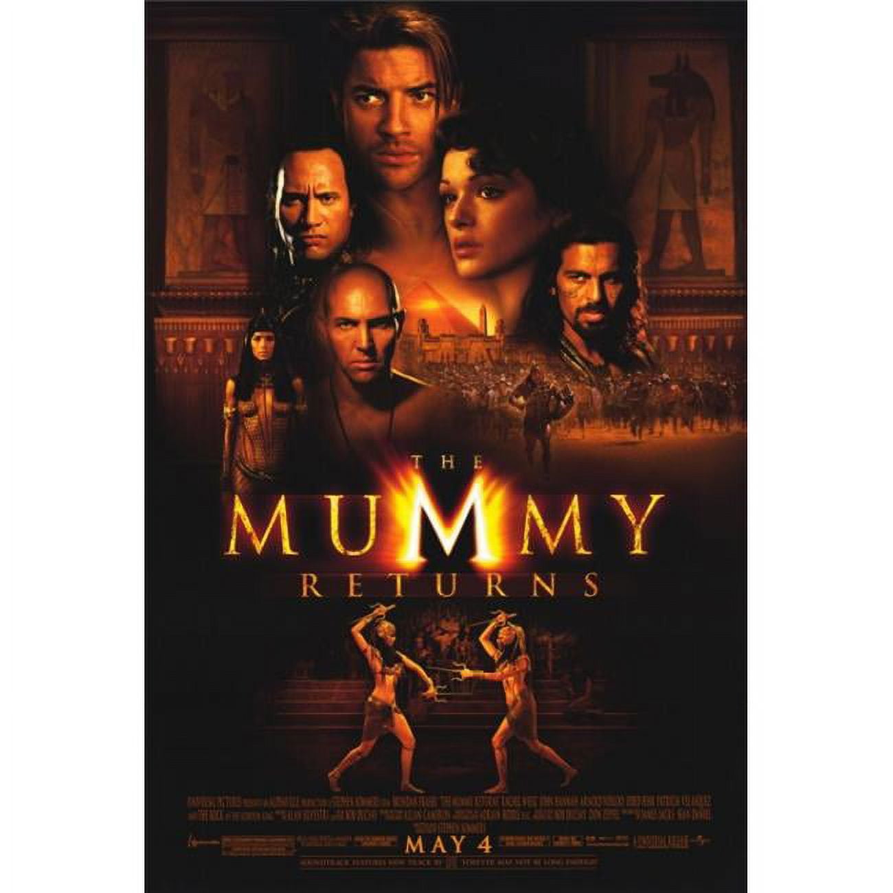 The Mummy Returns Movie Poster Print (27 x 40) - Walmart.com
