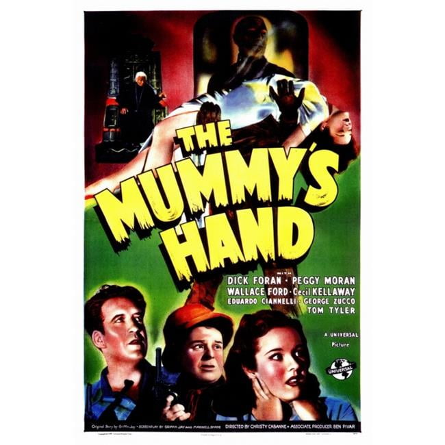 The Mummys Hand Movie Poster - 27 x 40 in. - Walmart.com