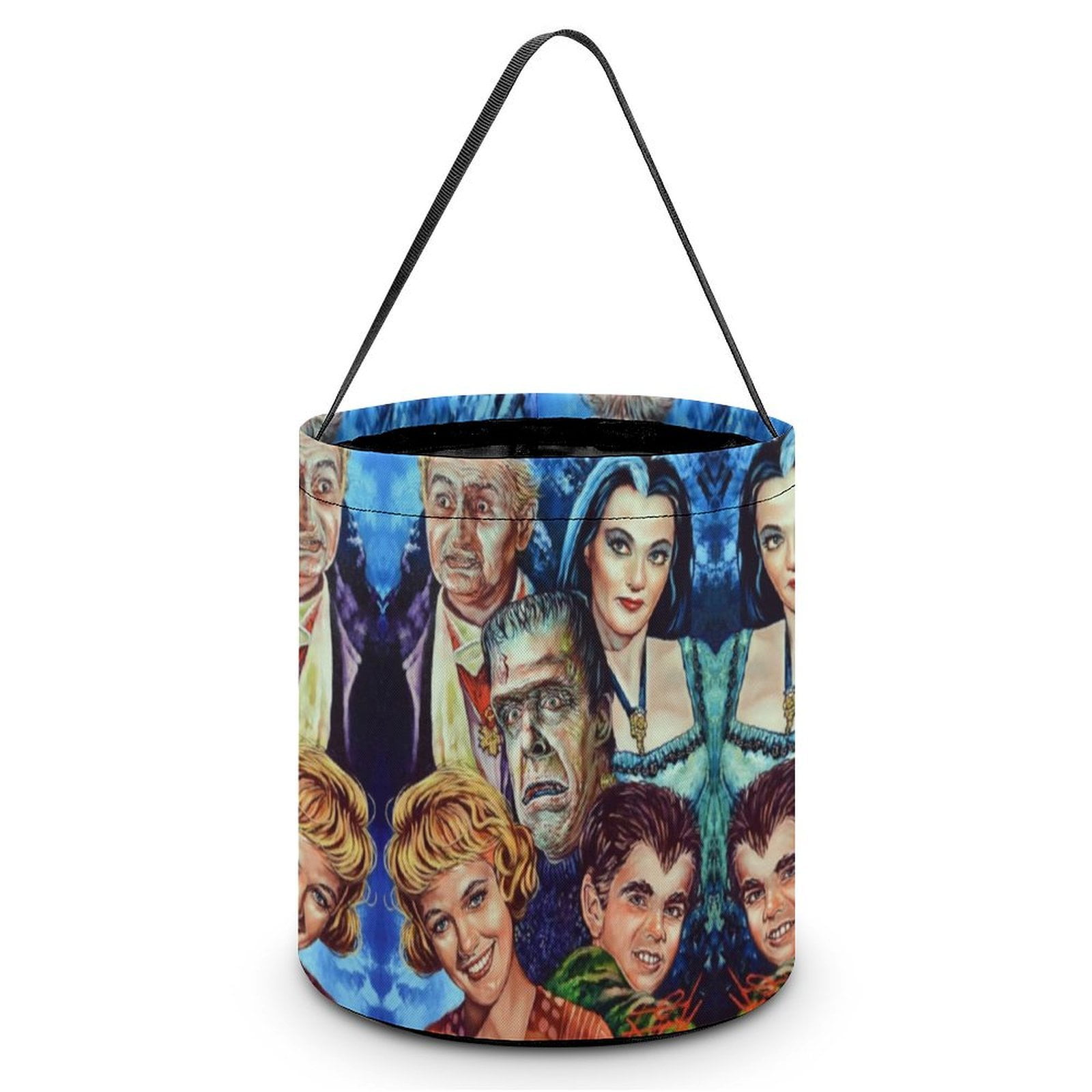 The Munsters Candy Tote Bags Halloween Trick or Treat Bucket Bag ...