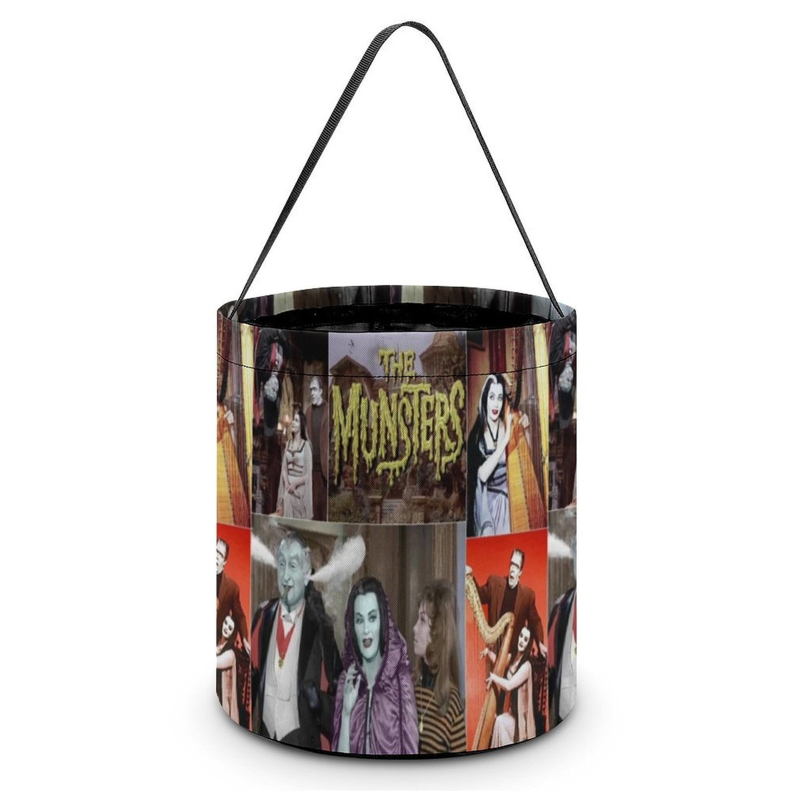The Munsters Candy Tote Bags Halloween Trick or Treat Bucket Bag ...
