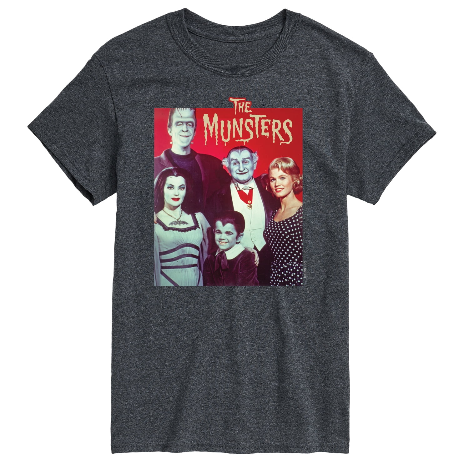 The Munsters - Family Portrait - Men's Short Sleeve T-Shirt - Walmart.com
