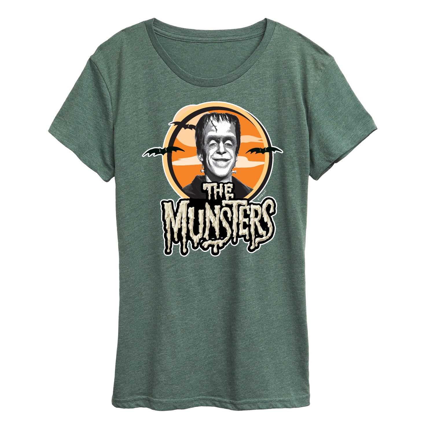 The Munsters - Munsters Logo Herman - Women's Short Sleeve Graphic Tee ...