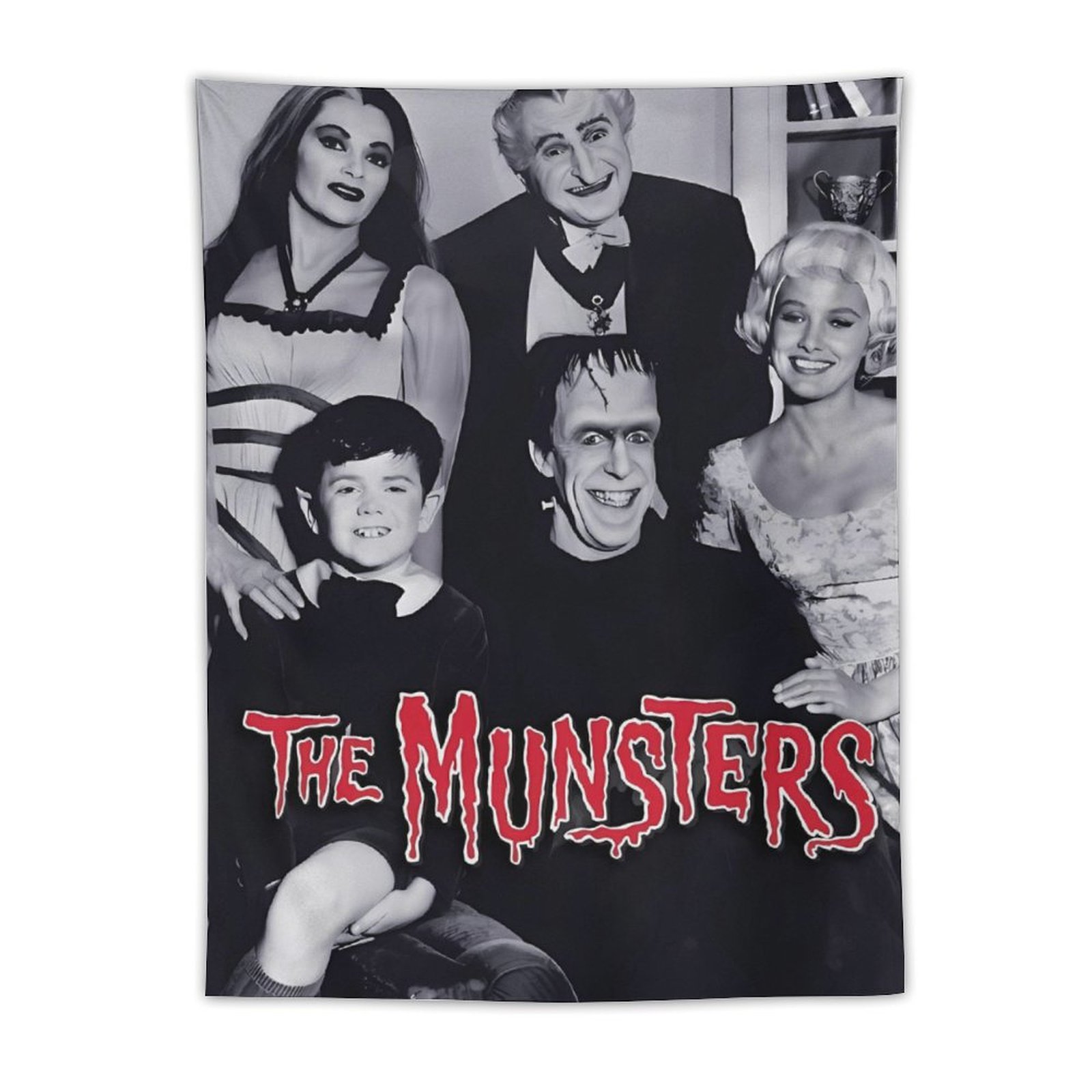 The-Munsters Tapestry Bedroom Indie Vertical Tapestry Wall Hanging for ...