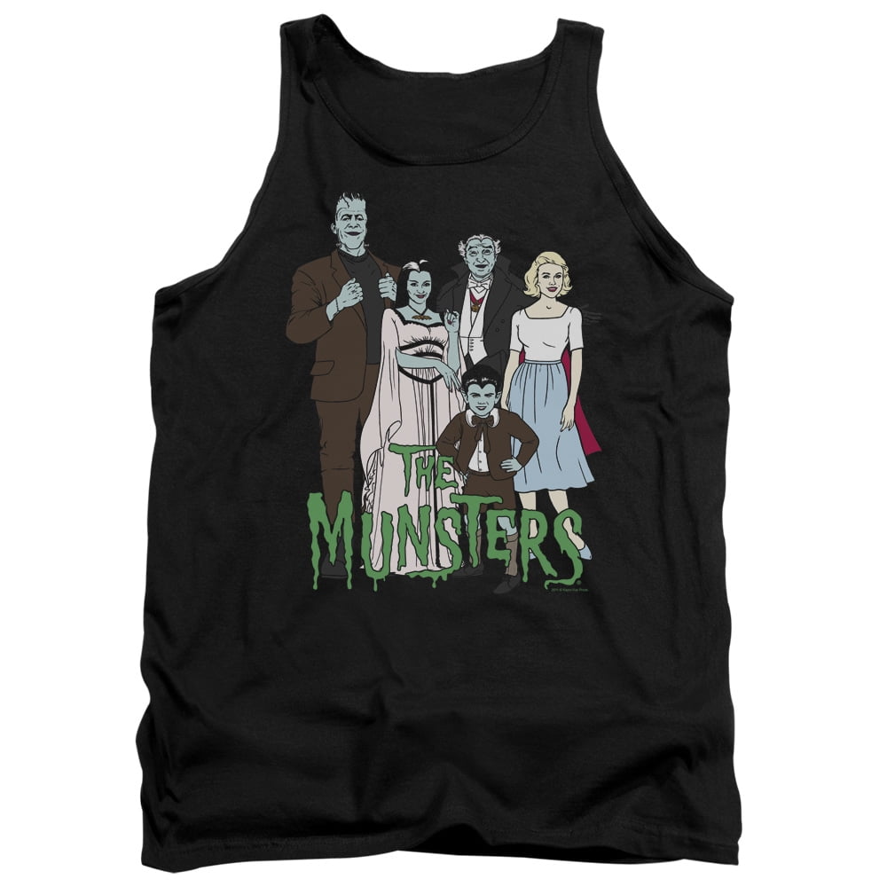 The Munsters - The Family - Tank Top - X-Large - Walmart Business Supplies