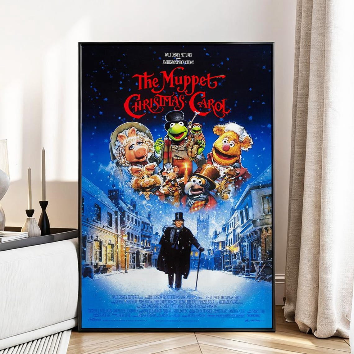 The Muppet Christmas Carol Movie Poster Art Printcollectibles - Home ...
