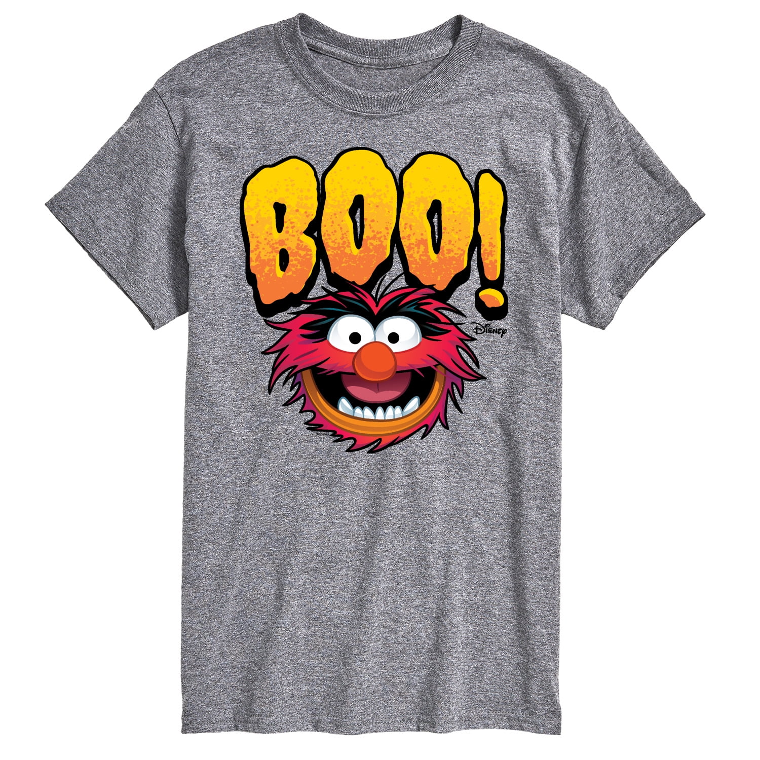 The Muppets - Animal Boo - Adult Short Sleeve Tee - Walmart.com