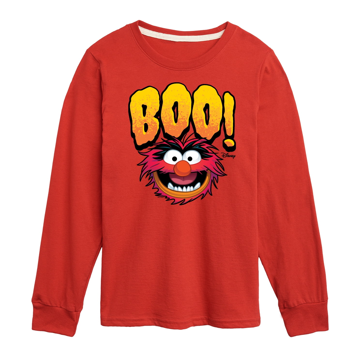 The Muppets - Animal Boo - Toddler & Youth Long Sleeve Graphic T-Shirt ...