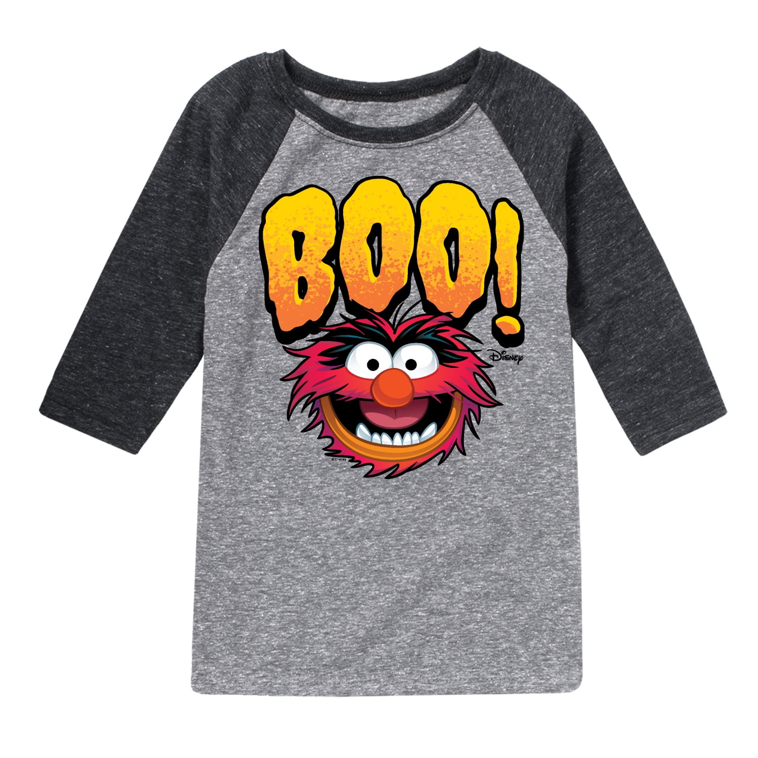The Muppets - Animal Boo - Toddler & Youth Raglan Graphic T-Shirt ...
