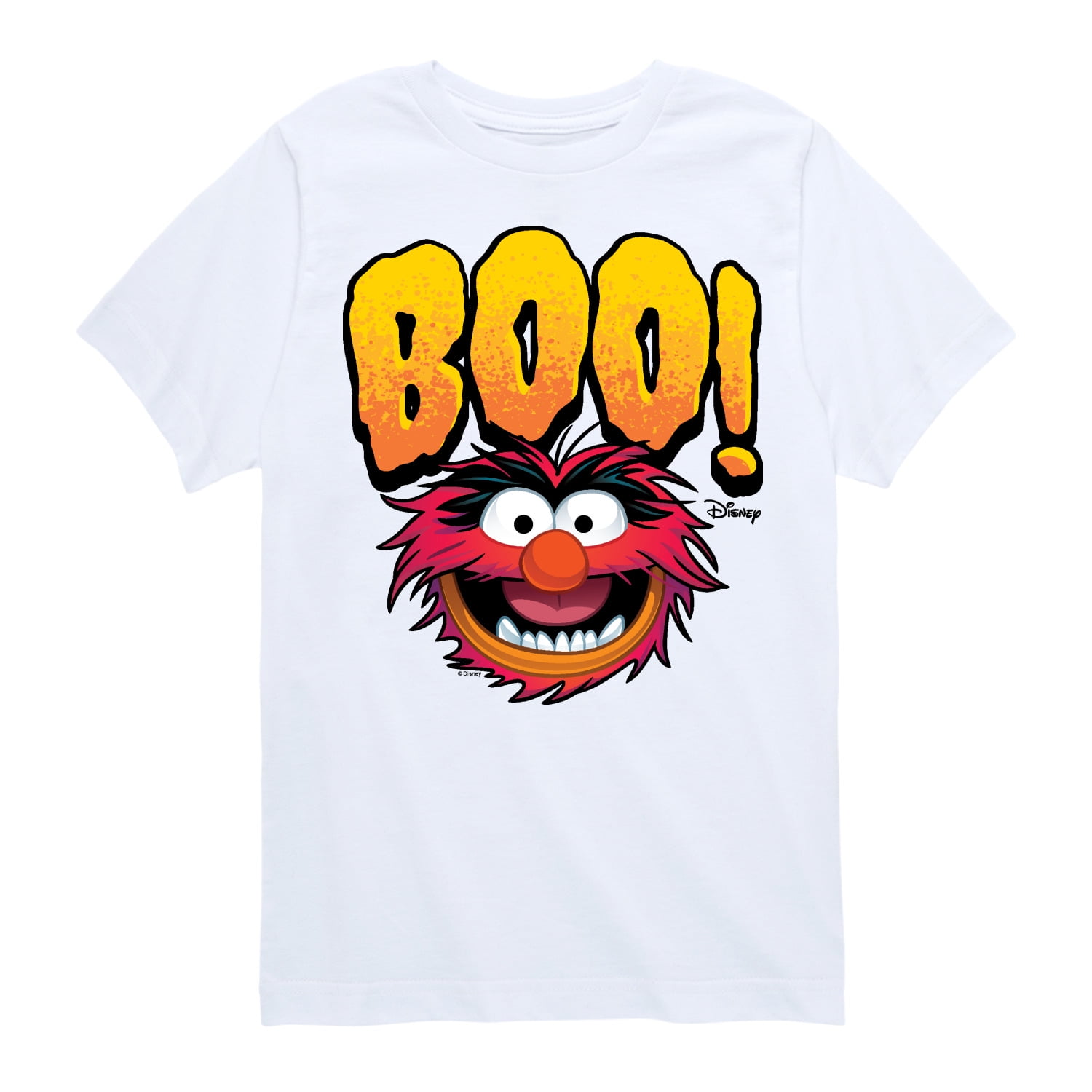 The Muppets - Animal Boo - Toddler & Youth Short Sleeve Graphic T-Shirt ...