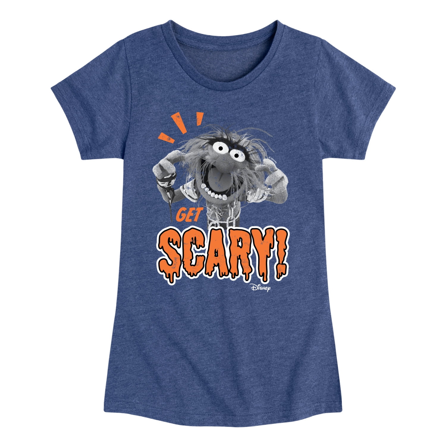 The Muppets - Animal Get Scary - Toddler & Youth Girls Short Sleeve ...