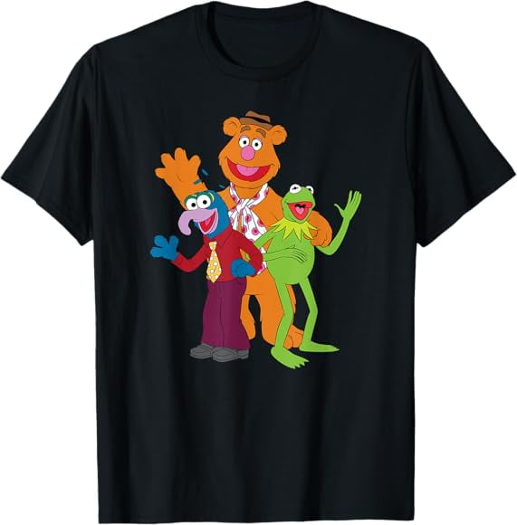 The Muppets - Kermit Fozzie Gonzo Trio T-Shirt Clothing Shirt, Size 2Xl ...