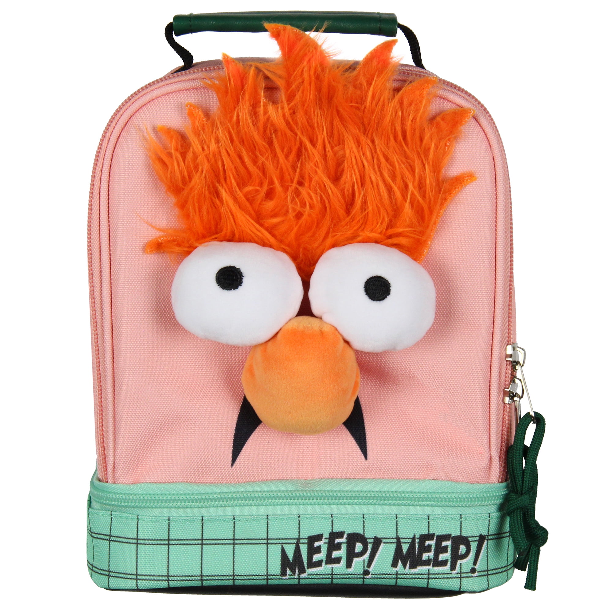 The Muppets Lunch Box Beaker Crazy Hair 3D Plush Eyes and Nose ...