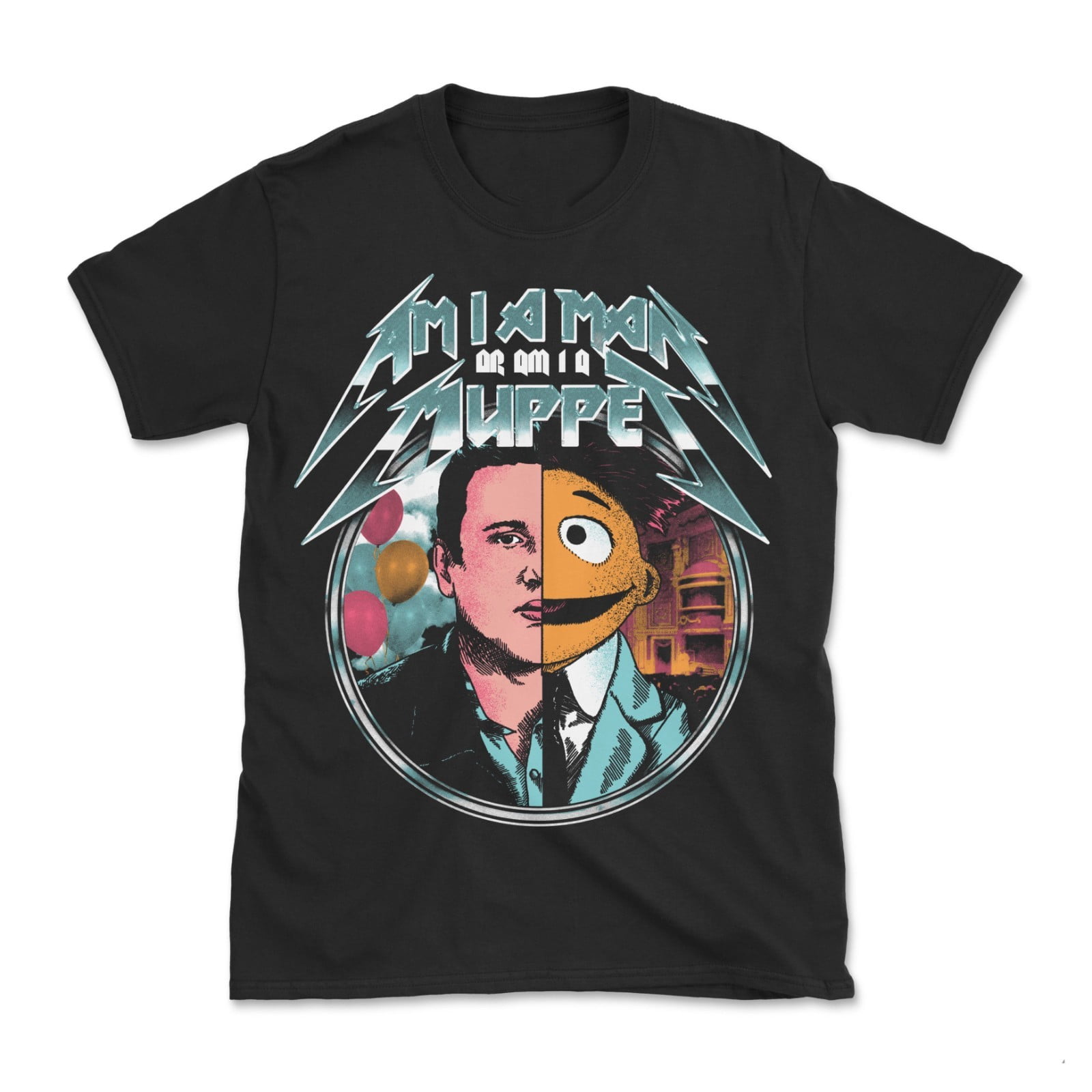 The Muppets 'Man or a Muppet' Tee Unisex Short Sleeve Shirt S-5XL ...