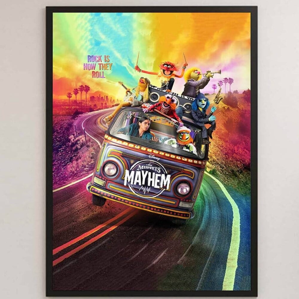 The Muppets Mayhem Poster The Electric Mayhem Band Poster The Muppets ...