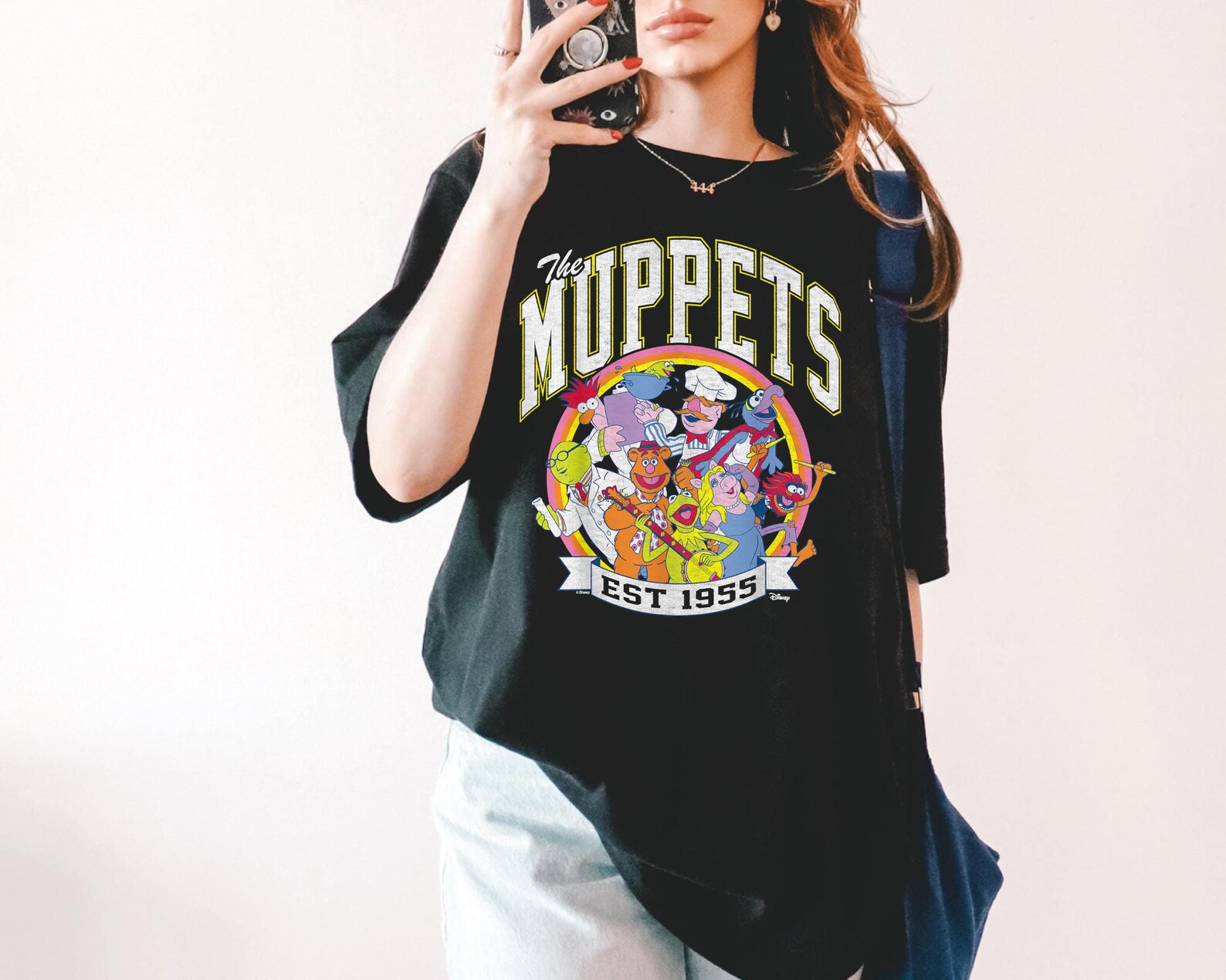 The Muppets Shirt, Kermit The Frog T-shirt, Mrs Piggy Tee, Fozzie Bear ...