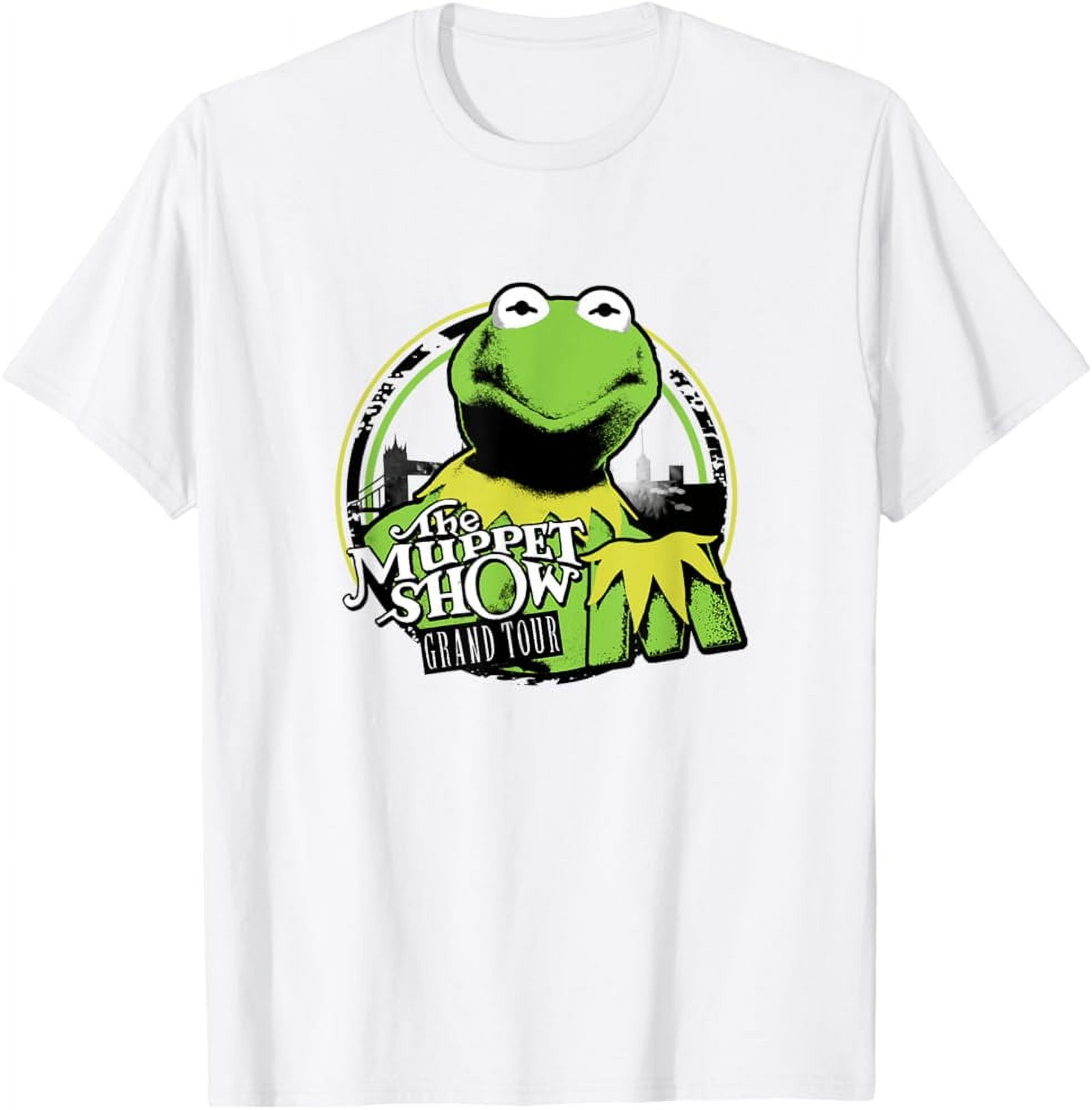 The Muppets Show Grand Tour Kermit The Frog Portrait Shirt, Size Xl ...