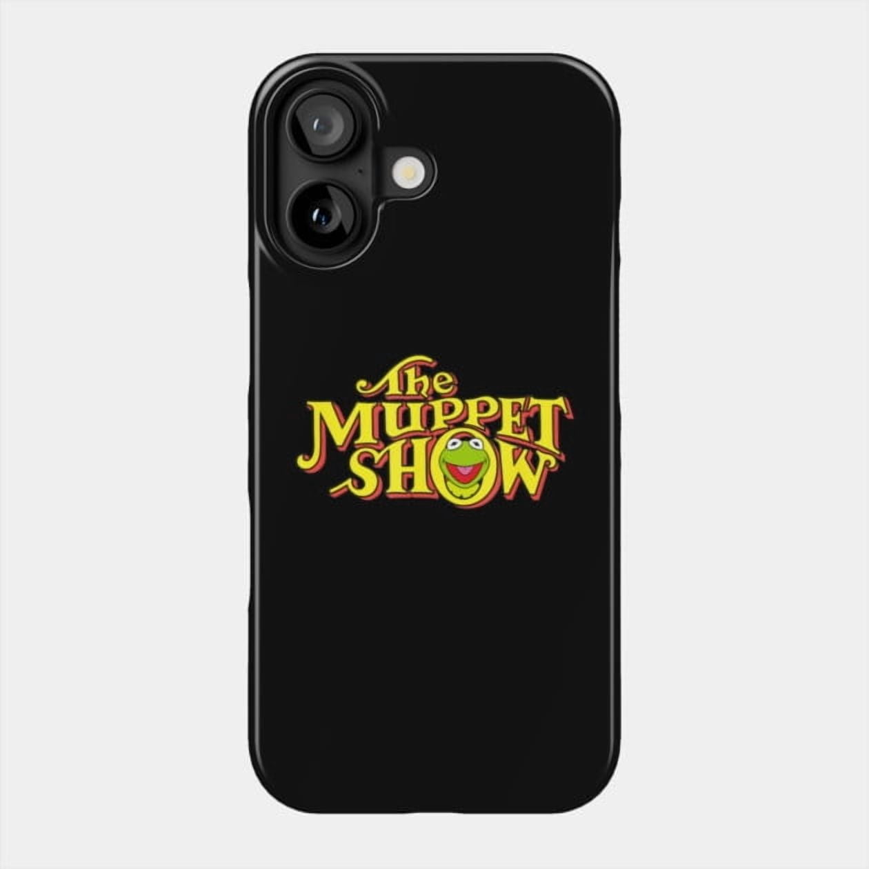 The Muppets Show Kermit Neon Big Chest Text Logo with a Classic Case ...