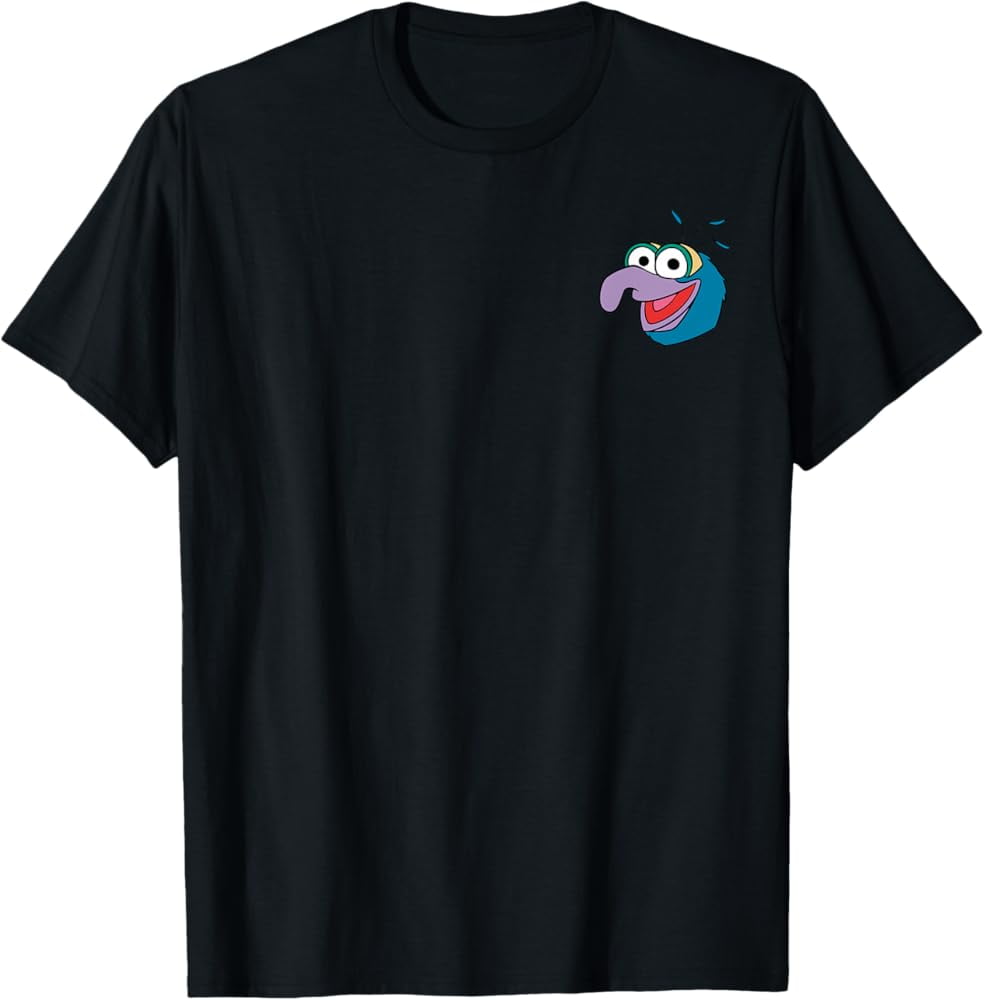 The Muppets The Great Gonzo Face Pocket Icon T-Shirt Shirt, Size 5Xl ...