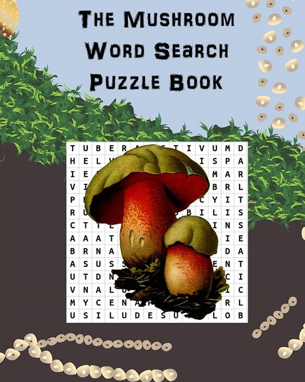 The Mushroom Word Search Puzzle Book (Paperback) - Walmart.com