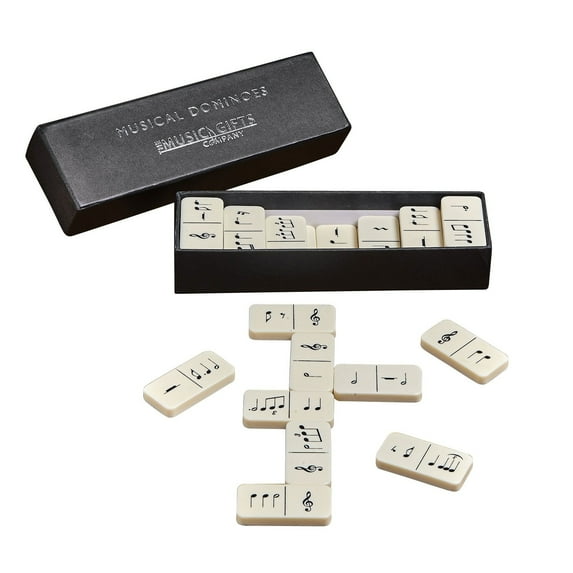 The Music Gifts Company Musical Dominoes Game for Adults - 28 Music ...
