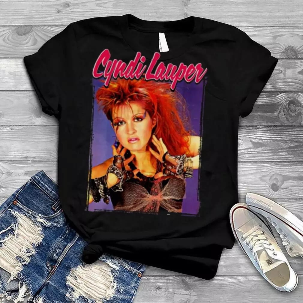 The Music Legend 90s Cyndi Lauper Singer shirt - Walmart.com