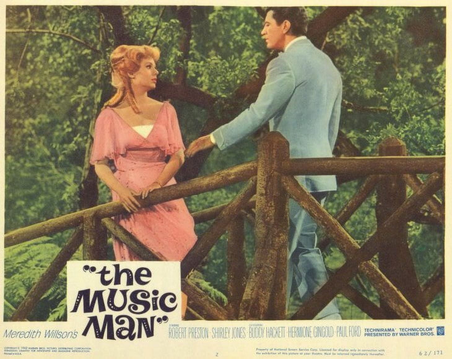 The Music Man POSTER (11x14) (1962) (Style B) - Walmart.com