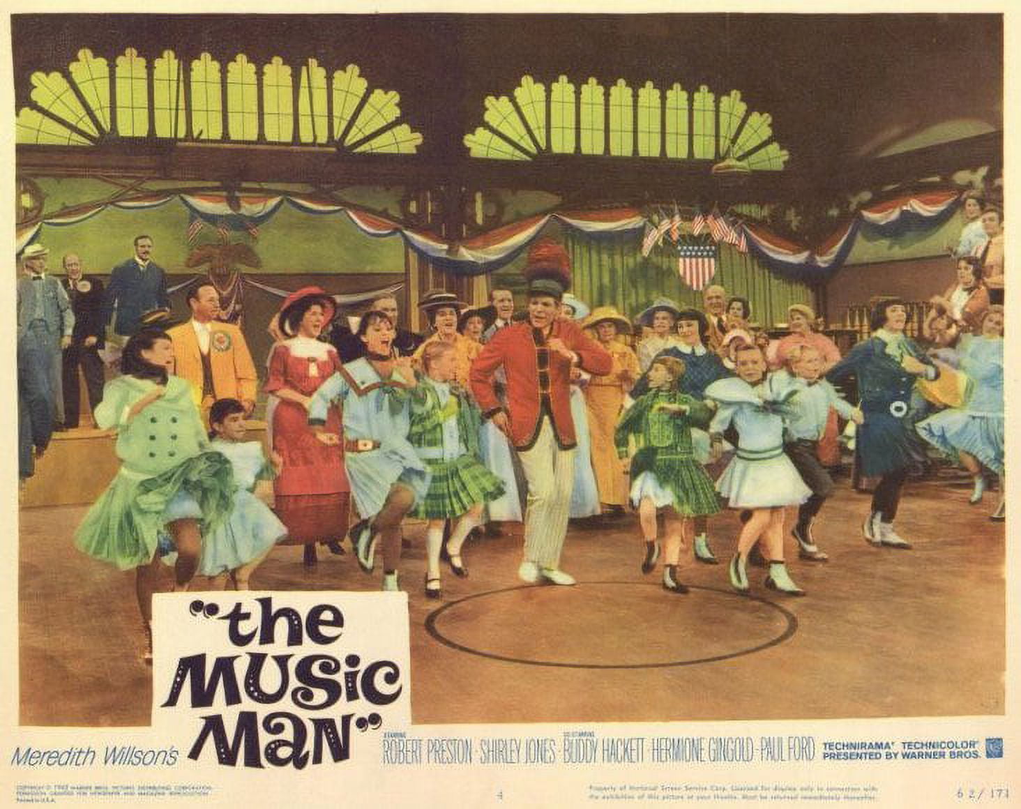 The Music Man - movie POSTER (Style D) (11" x 14") (1962) - Walmart.com