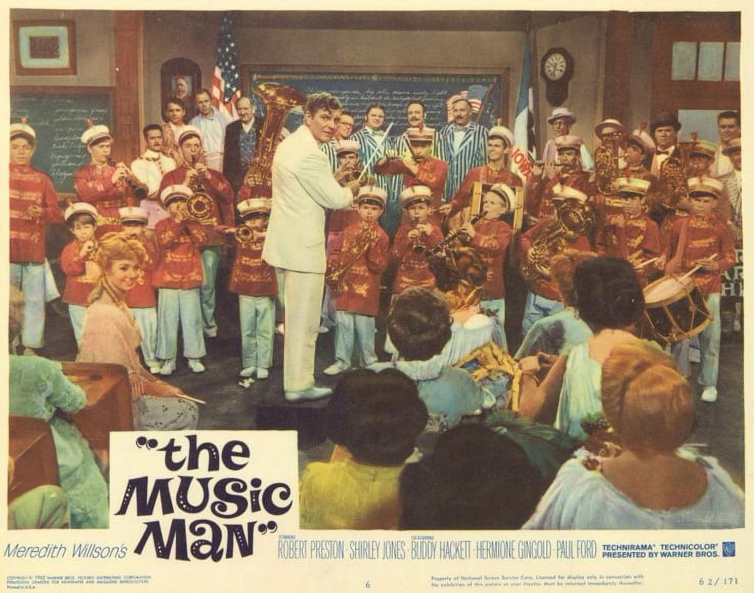 The Music Man - movie POSTER (Style F) (11" x 14") (1962) - Walmart.com