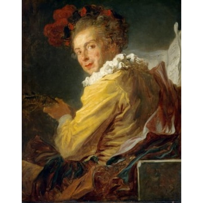 The Music by Jean Honore Fragonard (1732-1806) France Paris Musee du ...