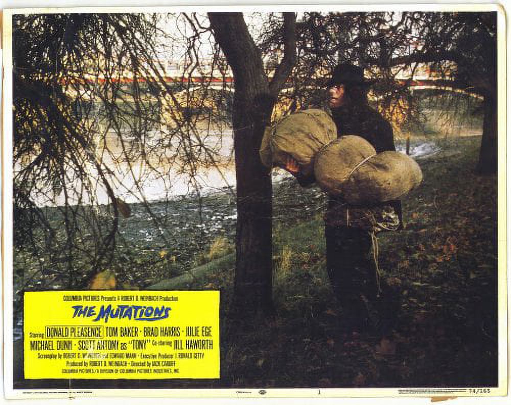 The Mutations - movie POSTER (Style B) (11" x 14") (1974) - Walmart.com