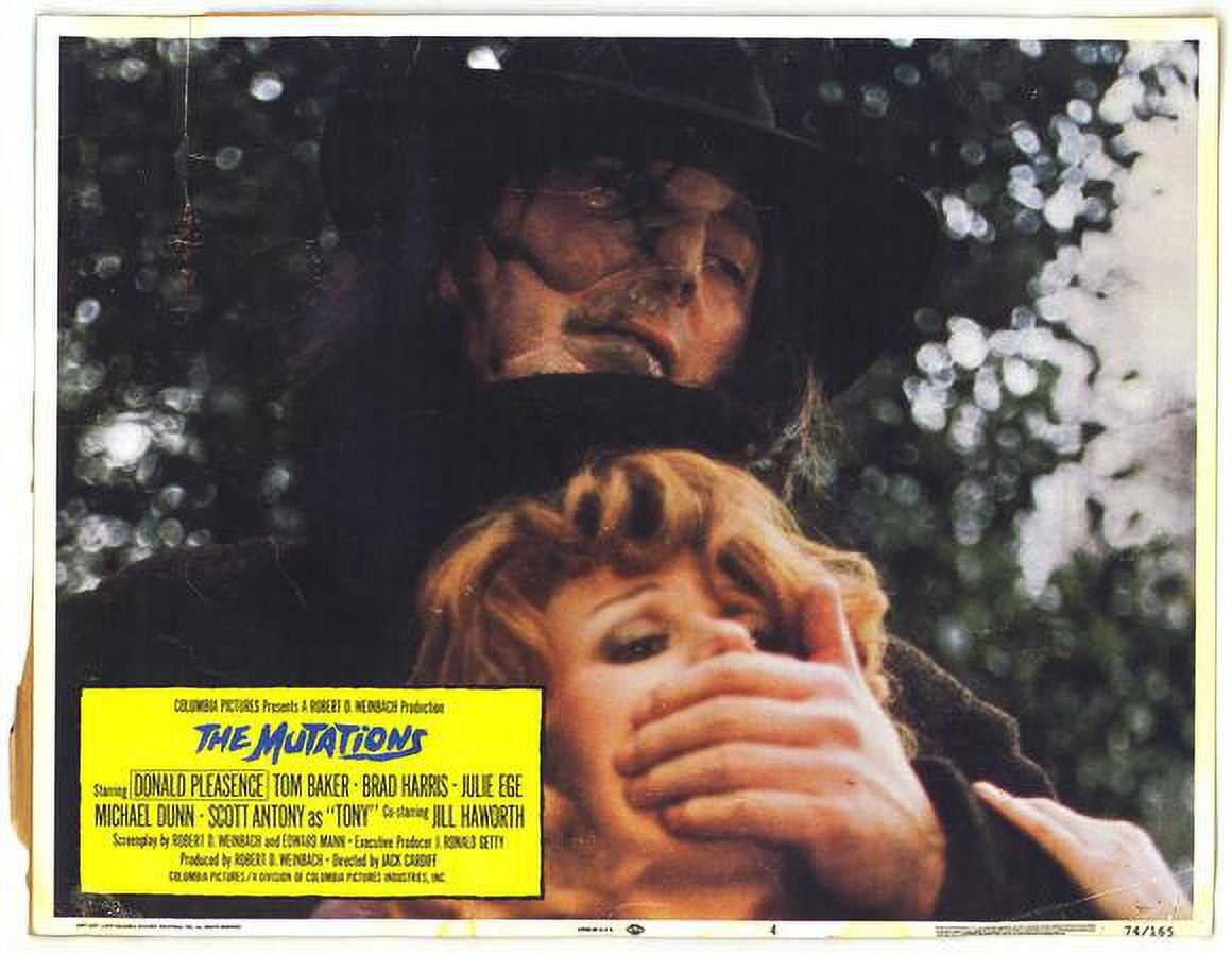The Mutations - movie POSTER (Style E) (11" x 14") (1974) - Walmart.com