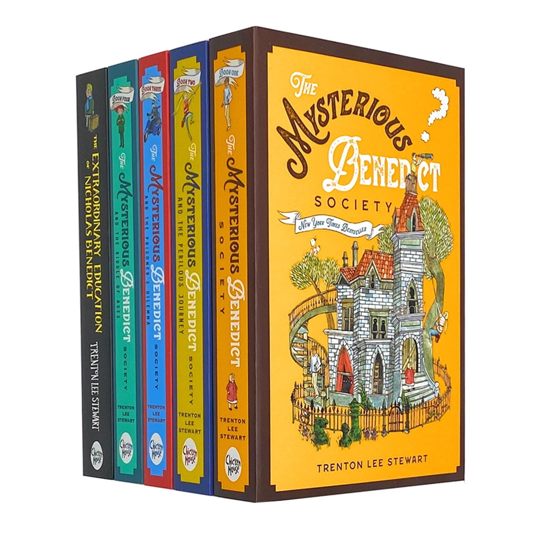 The Mysterious Benedict Society The Complete Series 5 Books Collection ...