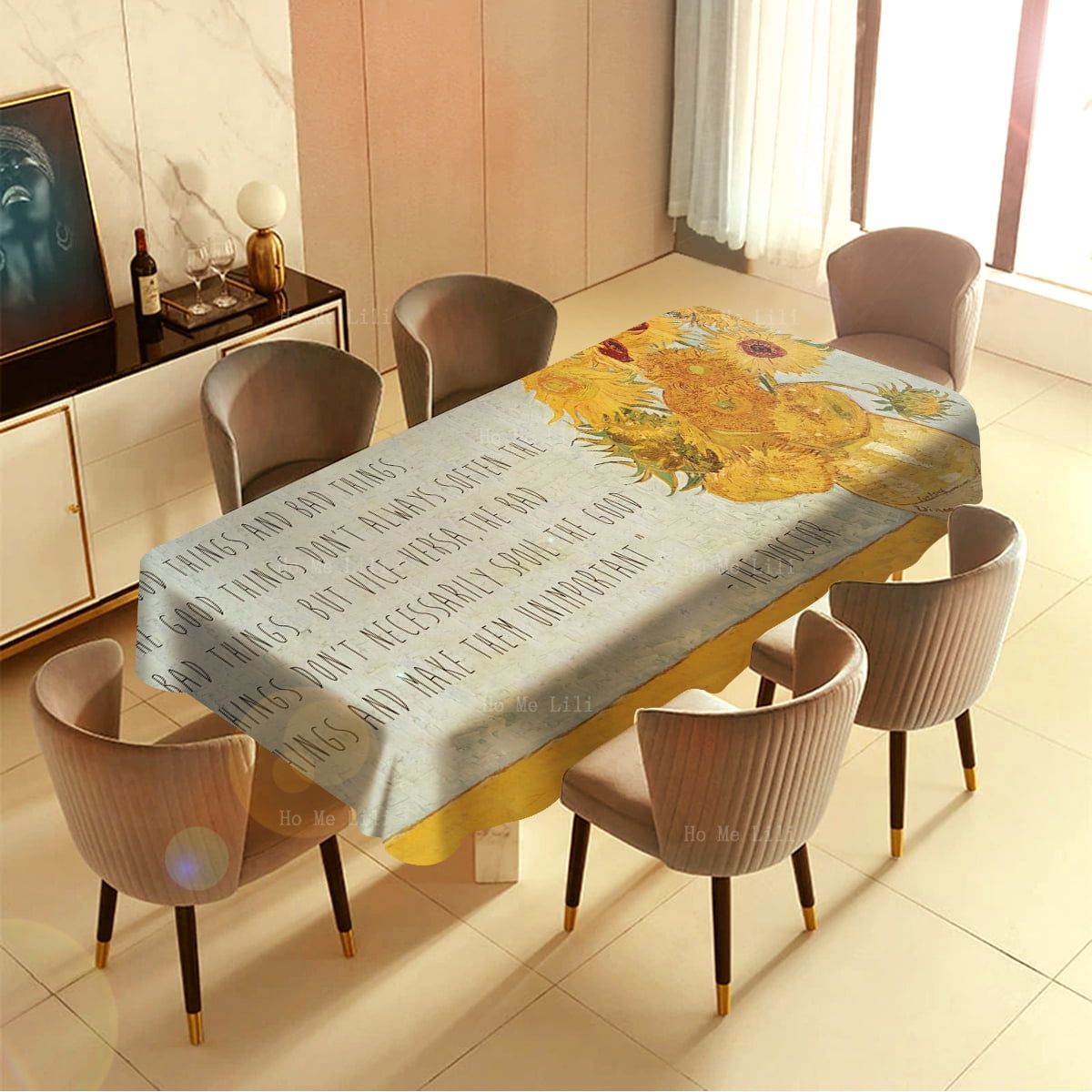 The Mysterious Doctor Quotes Sunflower Dr Who Abstract Starry Night ...
