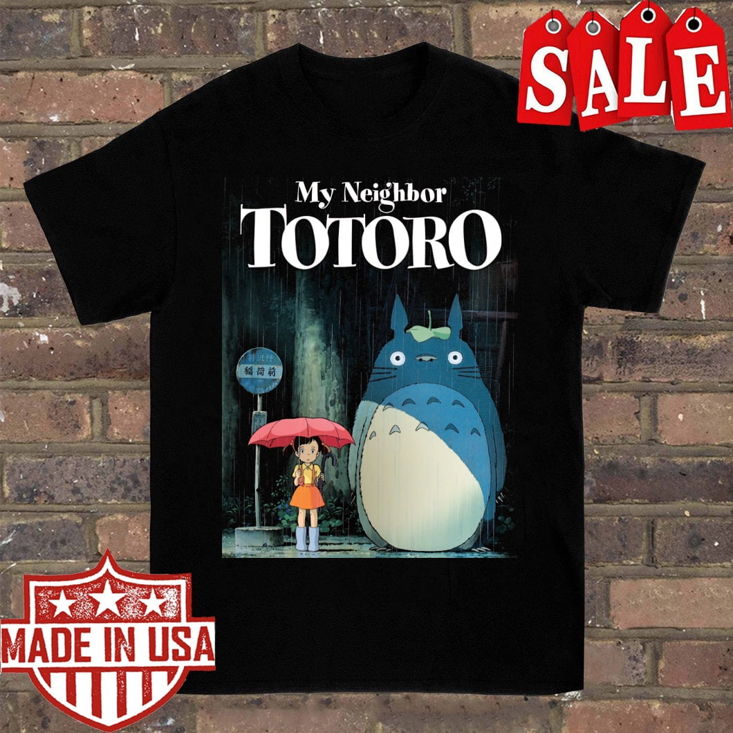 The Mysterious Girl On The My Neighbour Totoro Shirt All Size S-5XL SH9374 - Walmart.com