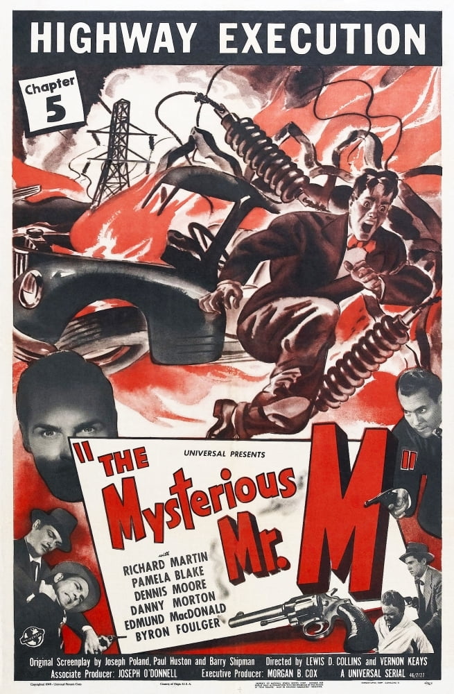 The Mysterious Mr. M Movie Poster Masterprint - Walmart.com