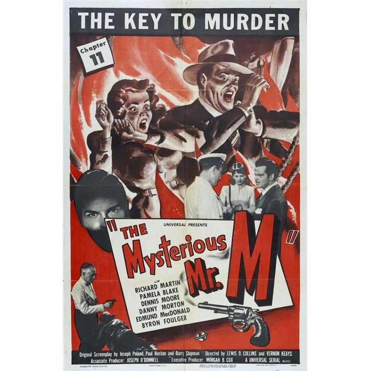 The Mysterious Mr. M Movie Poster - Walmart.com