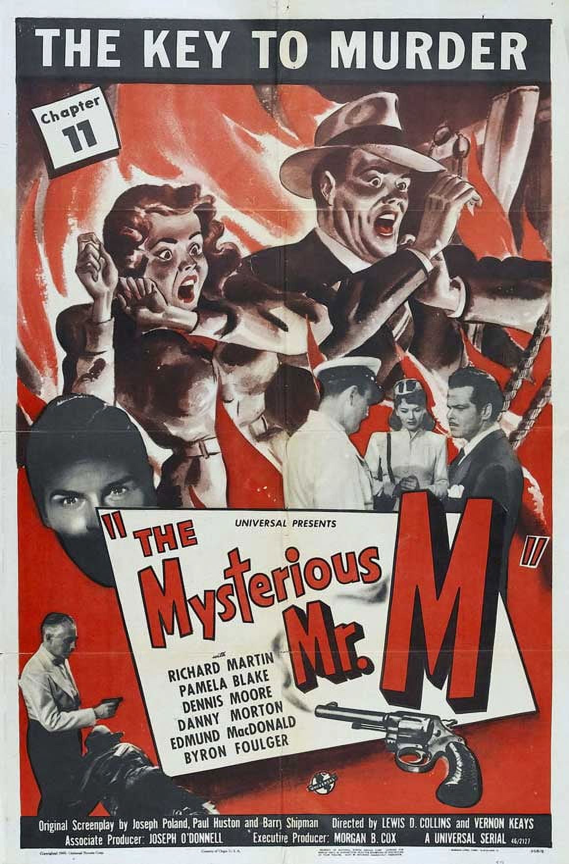 The Mysterious Mr. M - movie POSTER (Style A) (11" x 17") (1946 ...
