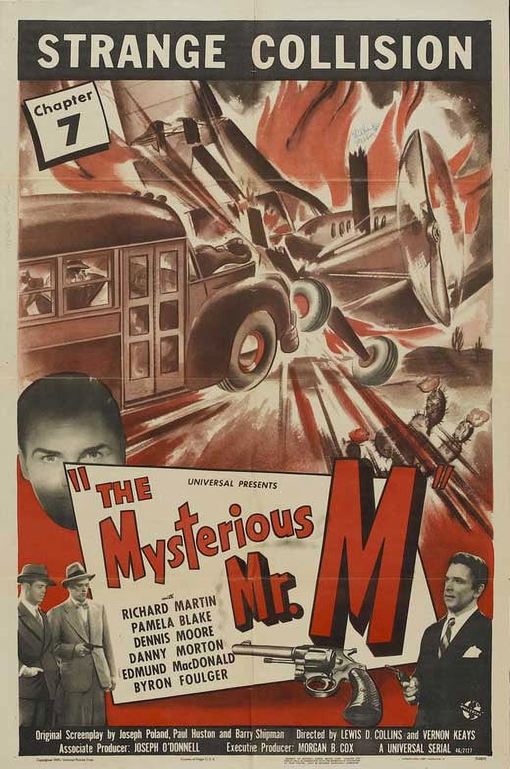 The Mysterious Mr. M - movie POSTER (Style J) (11" x 17") (1946) - Walmart.com