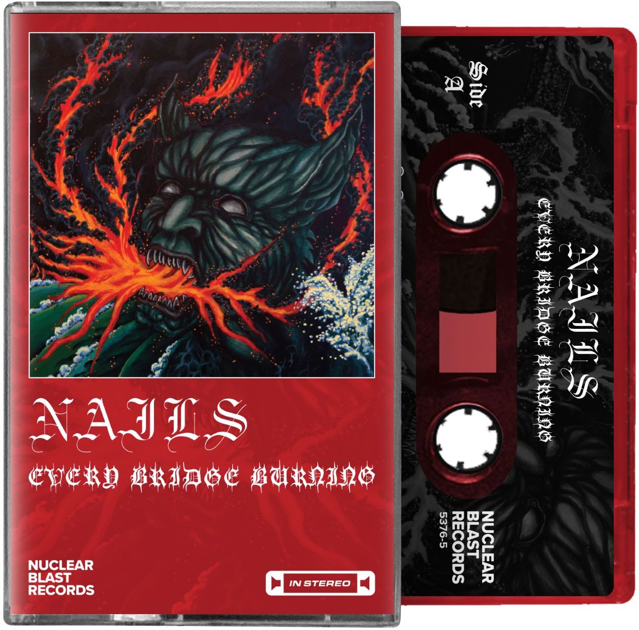 The Nails - Every Bridge Burning - Red - Music & Performance - Cassette ...