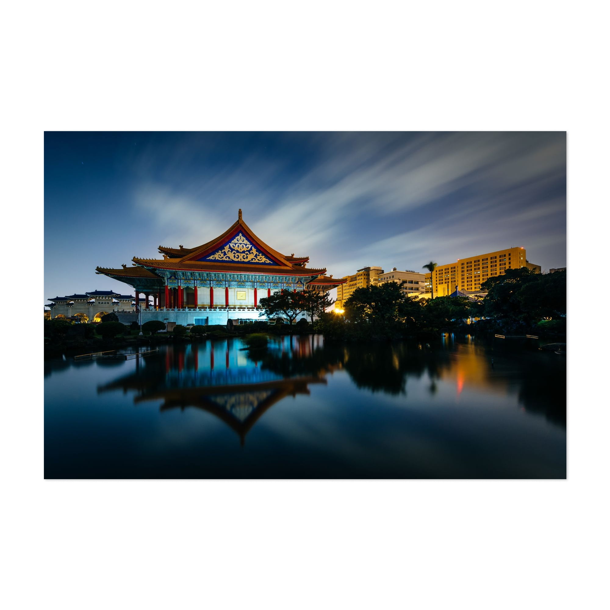 The National Concert Hall - Taipei Taiwan Photography Unframed Wall Art ...