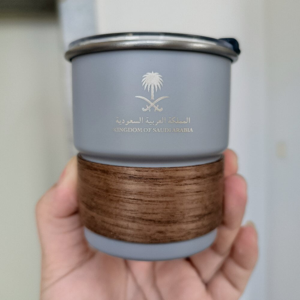 The National Emblem of Saudi Arabia Logo New Stainless Steel Cup Beer ...