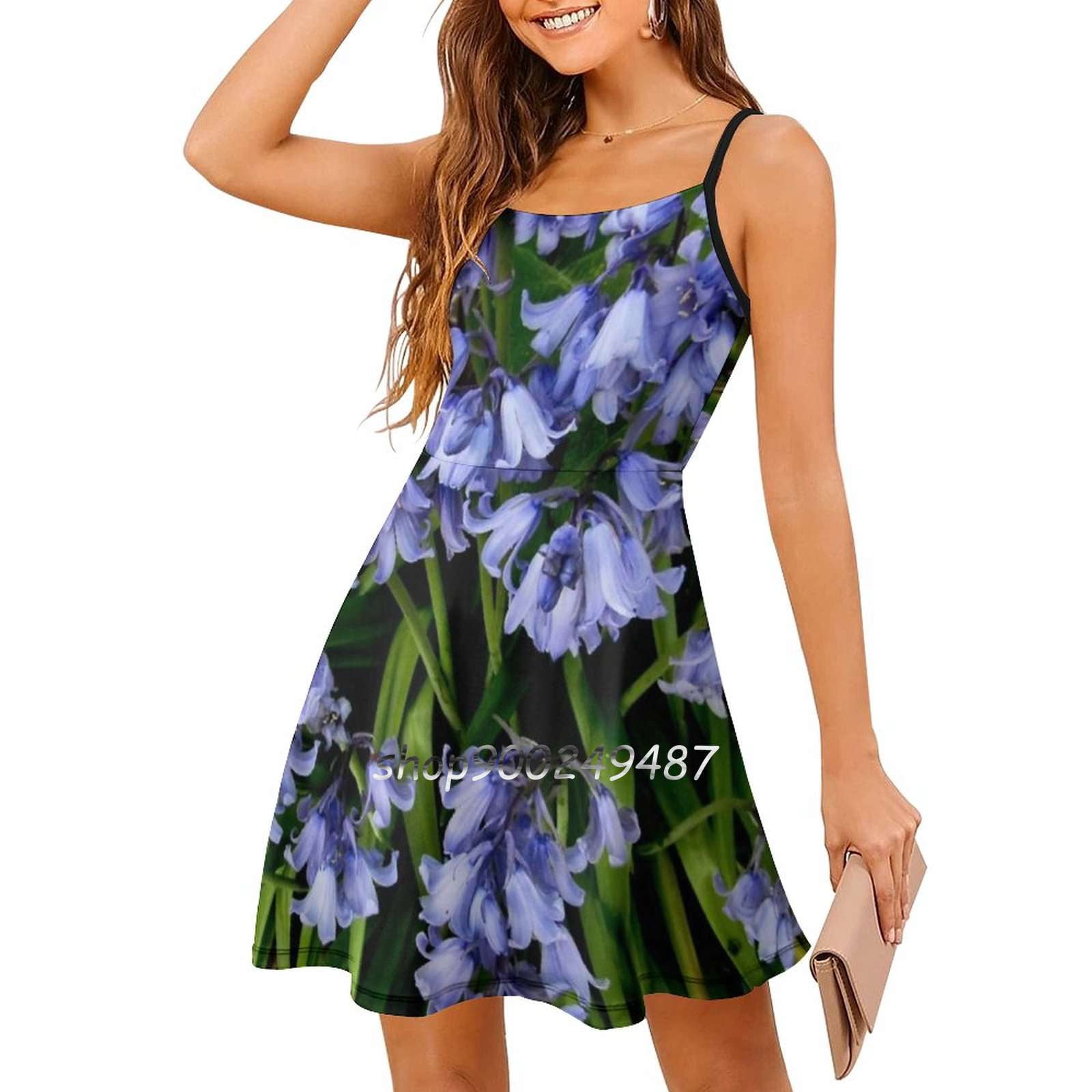 The Native Bluebell Sweetheart Knot Flared Dress Fashion Design Large ...
