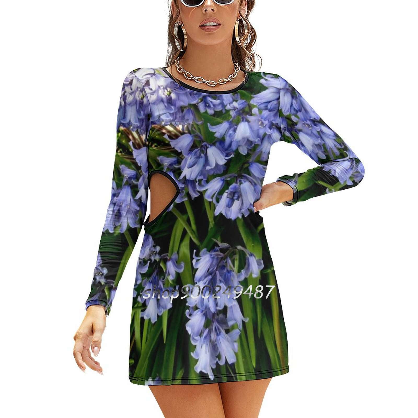 The Native Bluebell Sweetheart Knot Flared Dress Fashion Design Large ...