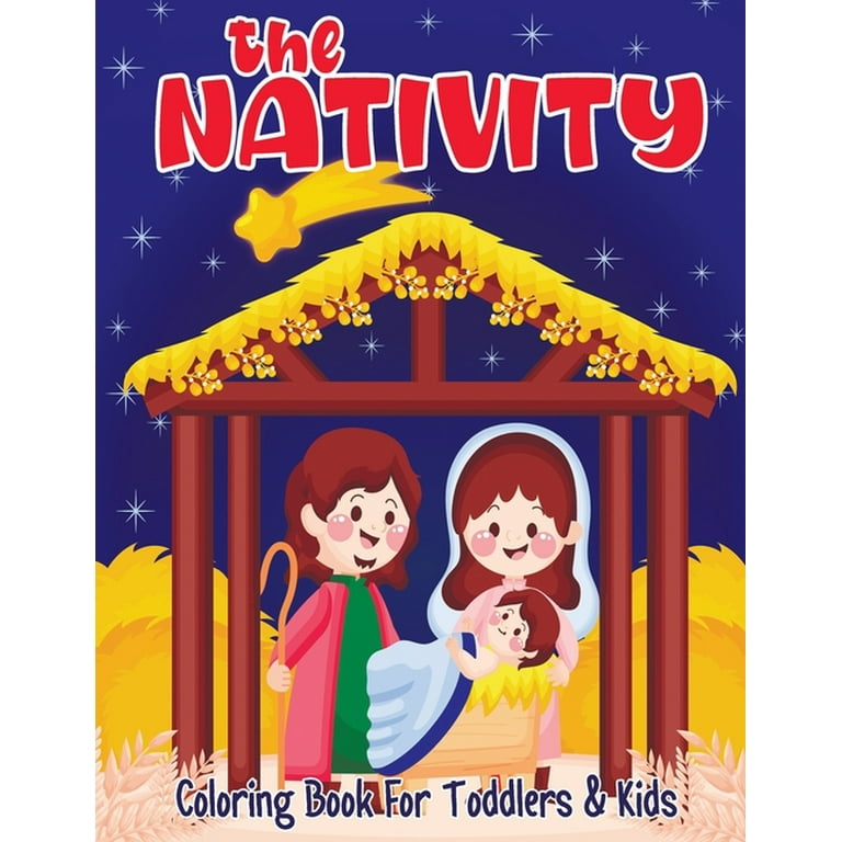Nativity Coloring Book Pages