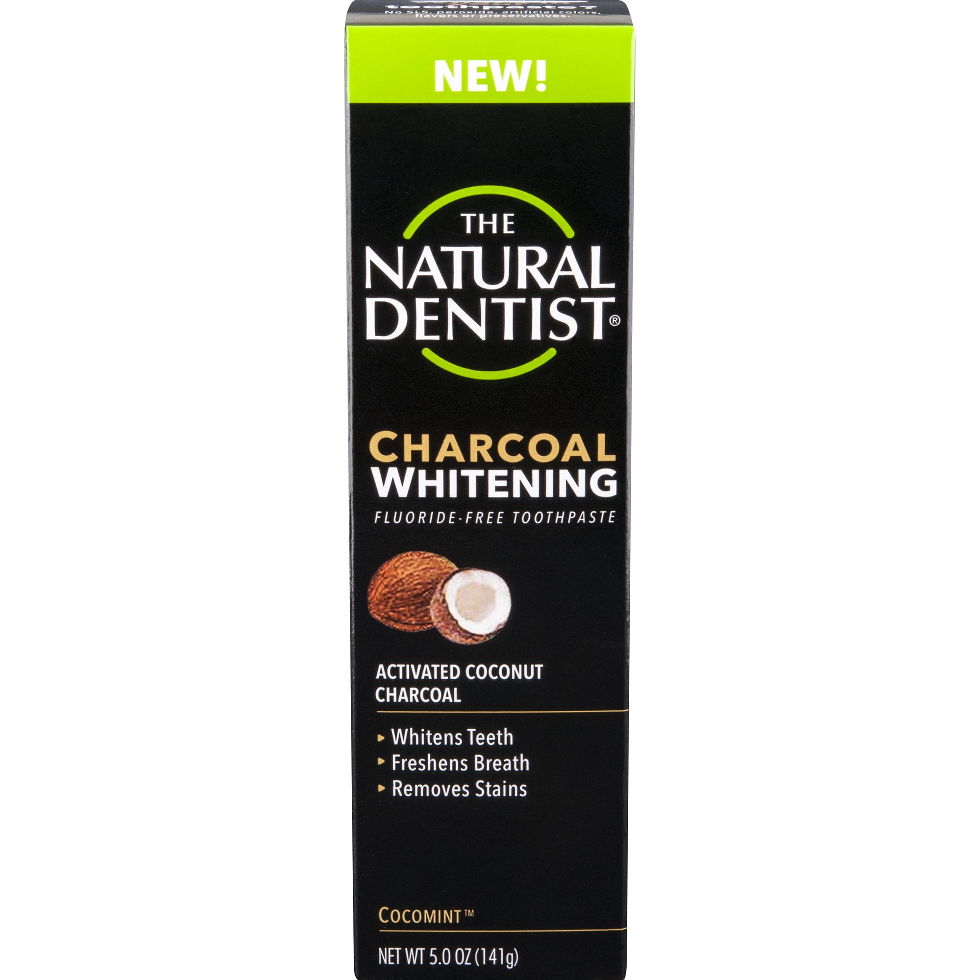The Natural Dentist Charcoal Whitening Fluoride-Free Toothpaste ...